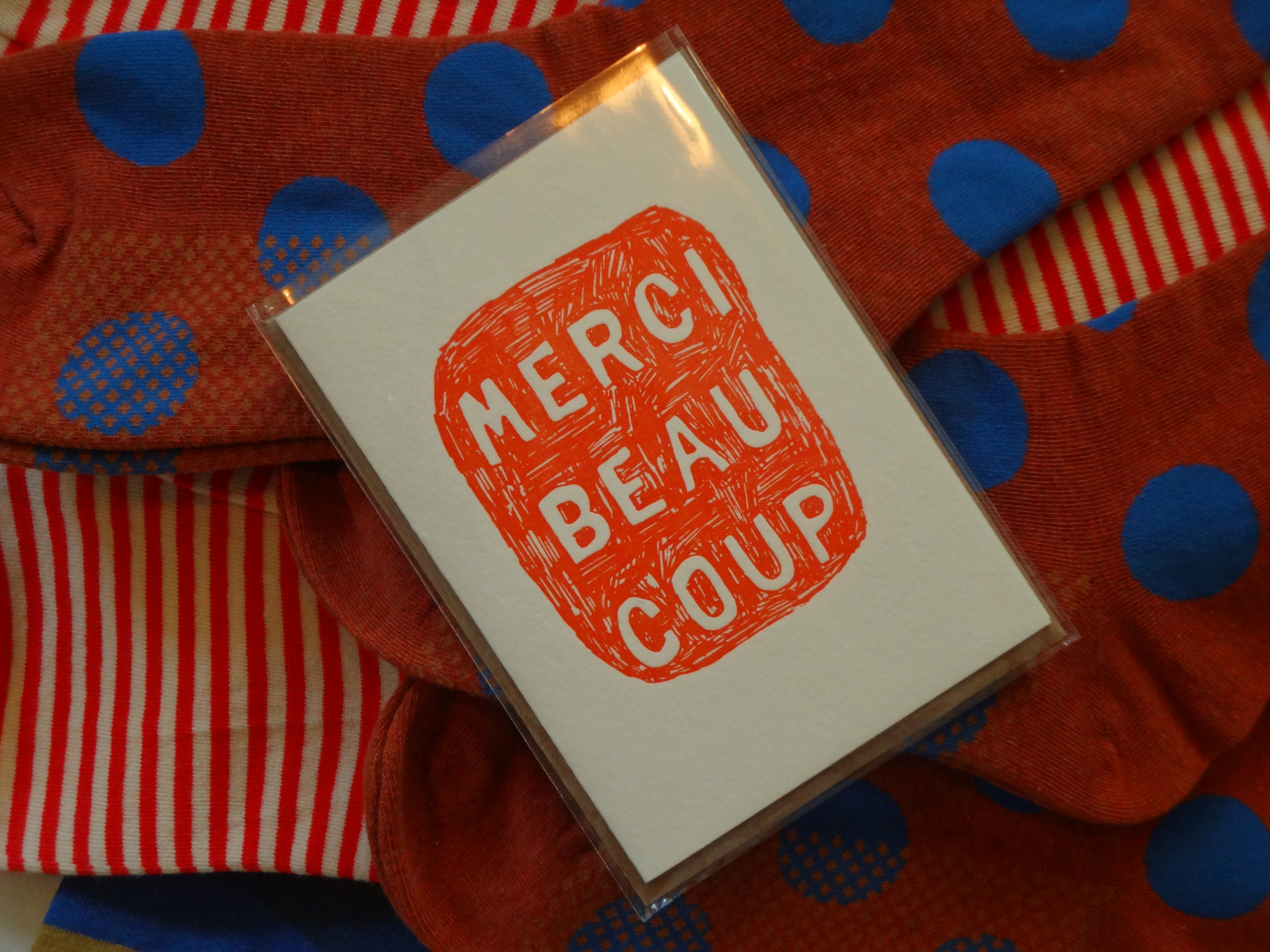 Merci Beau Coup Card – The Middle Shop